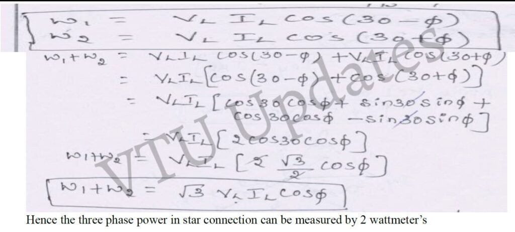 Demonstrate that two wattmeters are sufficient to measure power in a ... Demonstrate that two wattmeters are sufficient to measure power in a ...